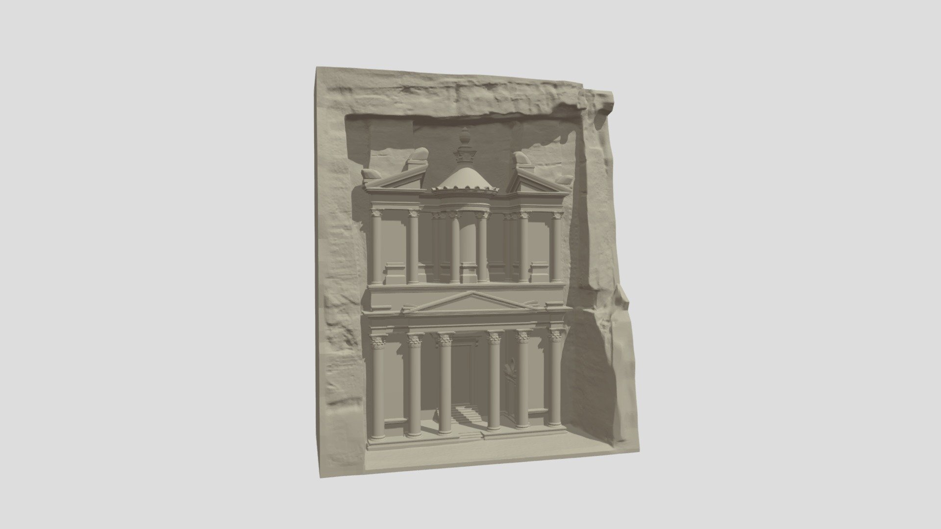 Puerta de Petra - Download Free 3D model by AtheneaAtlas [28f949f ...