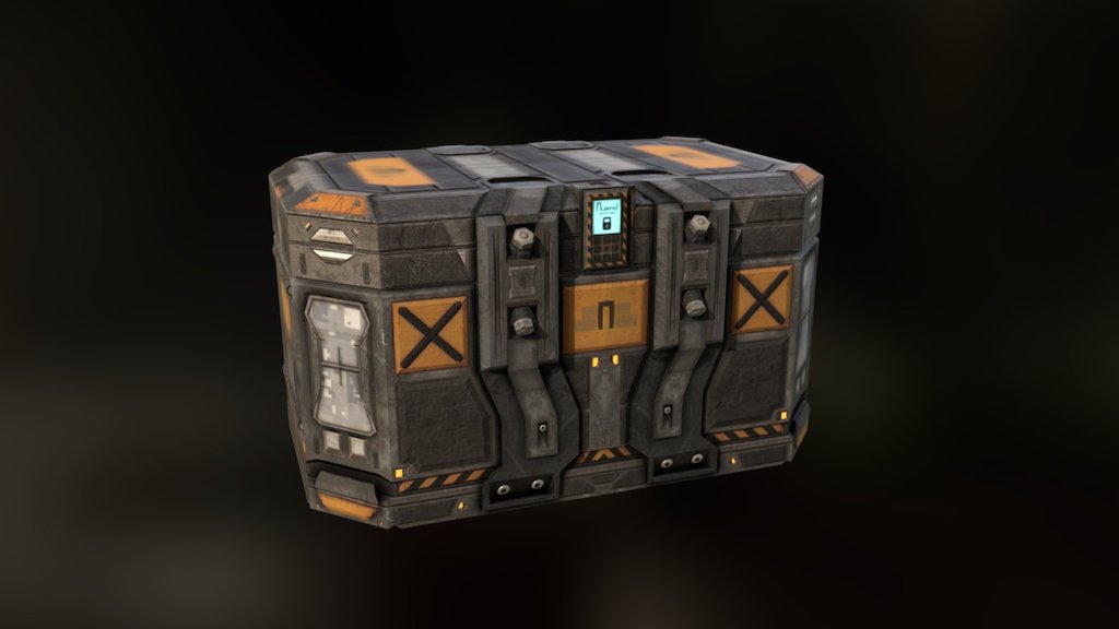 Loot Crate - 3D model by timpolyak [28f9a11] - Sketchfab