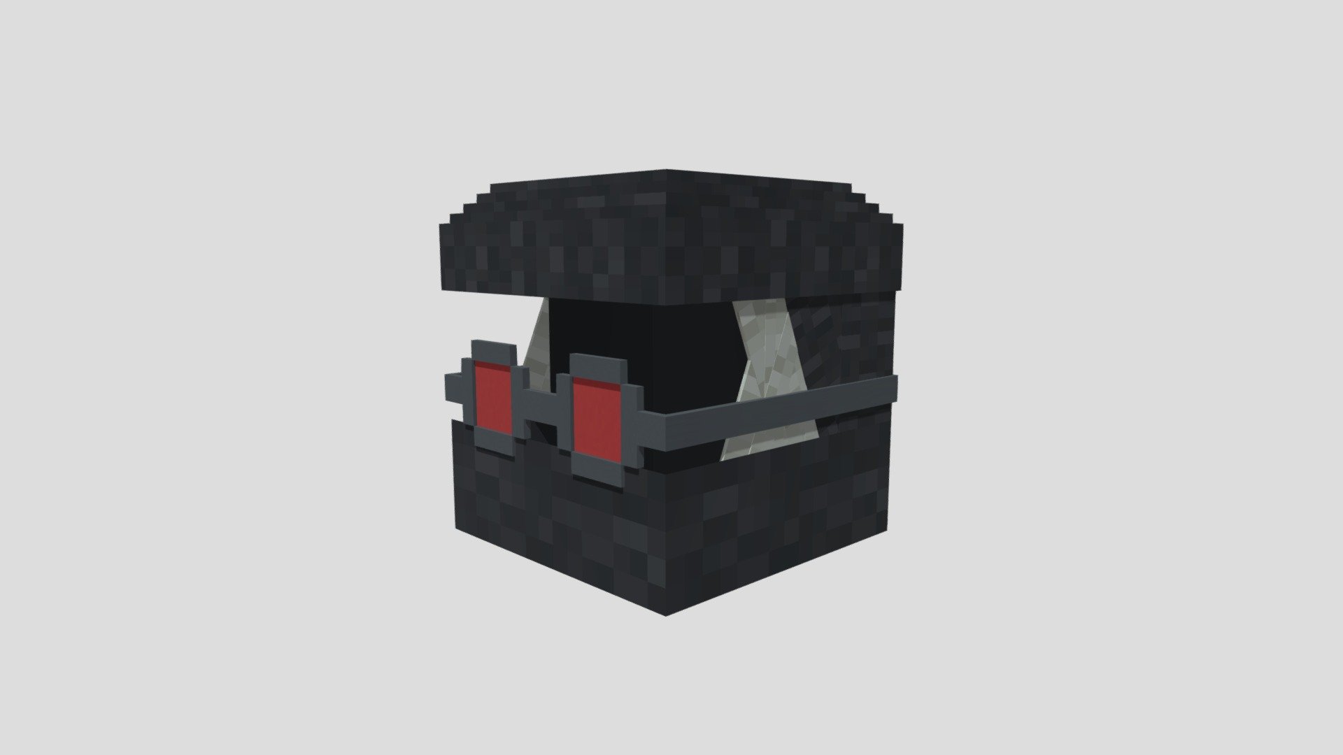 Hank mask (minecraft) - Download Free 3D model by Kosha_ [28fb777 ...