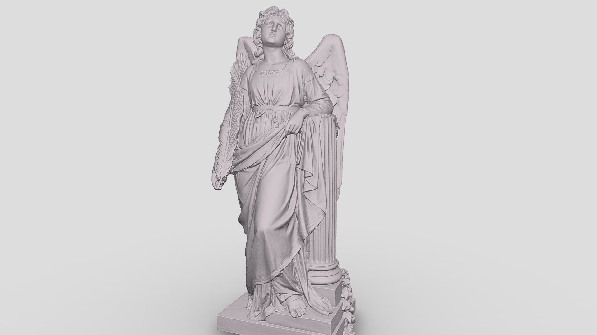 Engel Trinitatisfriedhof Dresden - 3D model by gussbronze [28fc9e3 ...