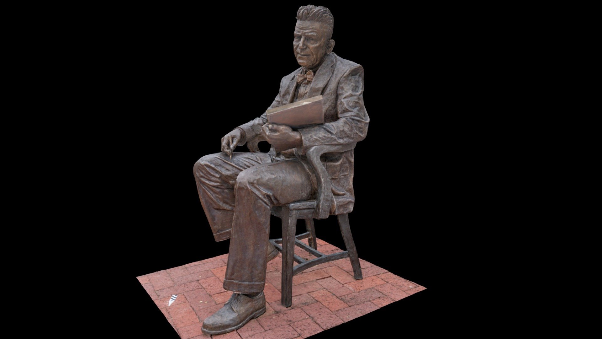 Dr. Alfred Kinsey sculpture - 3D model by Matthew Brennan ...