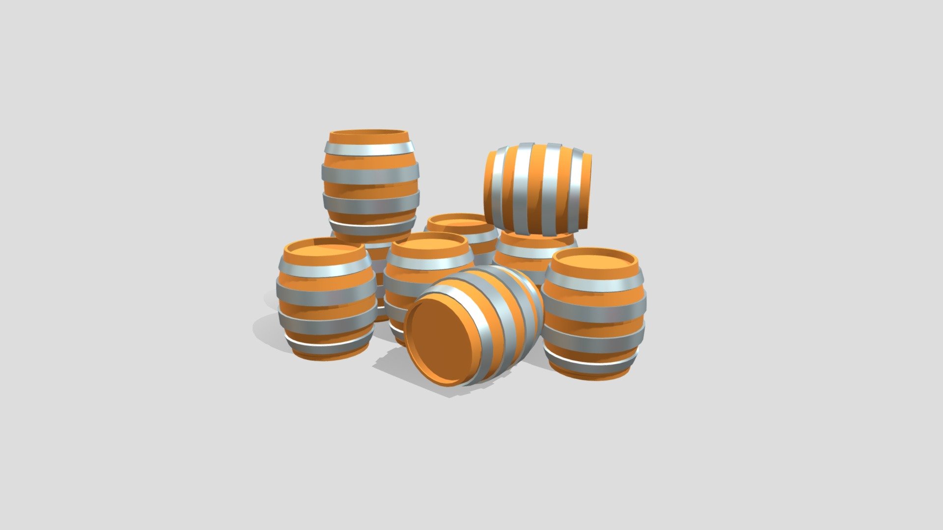 barrel - 3D model by Sophie (@SophieSchoondorp) [28fd5b8] - Sketchfab