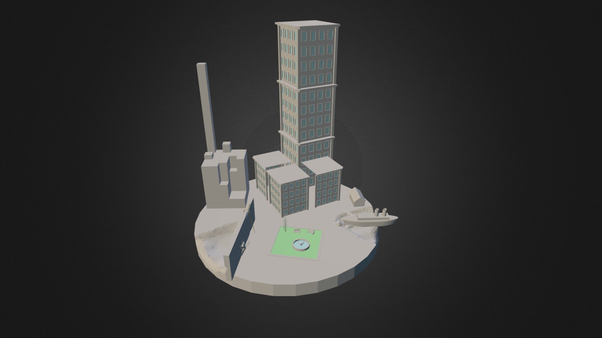 Urbanization - 3D model by seanm105 [2901a91] - Sketchfab