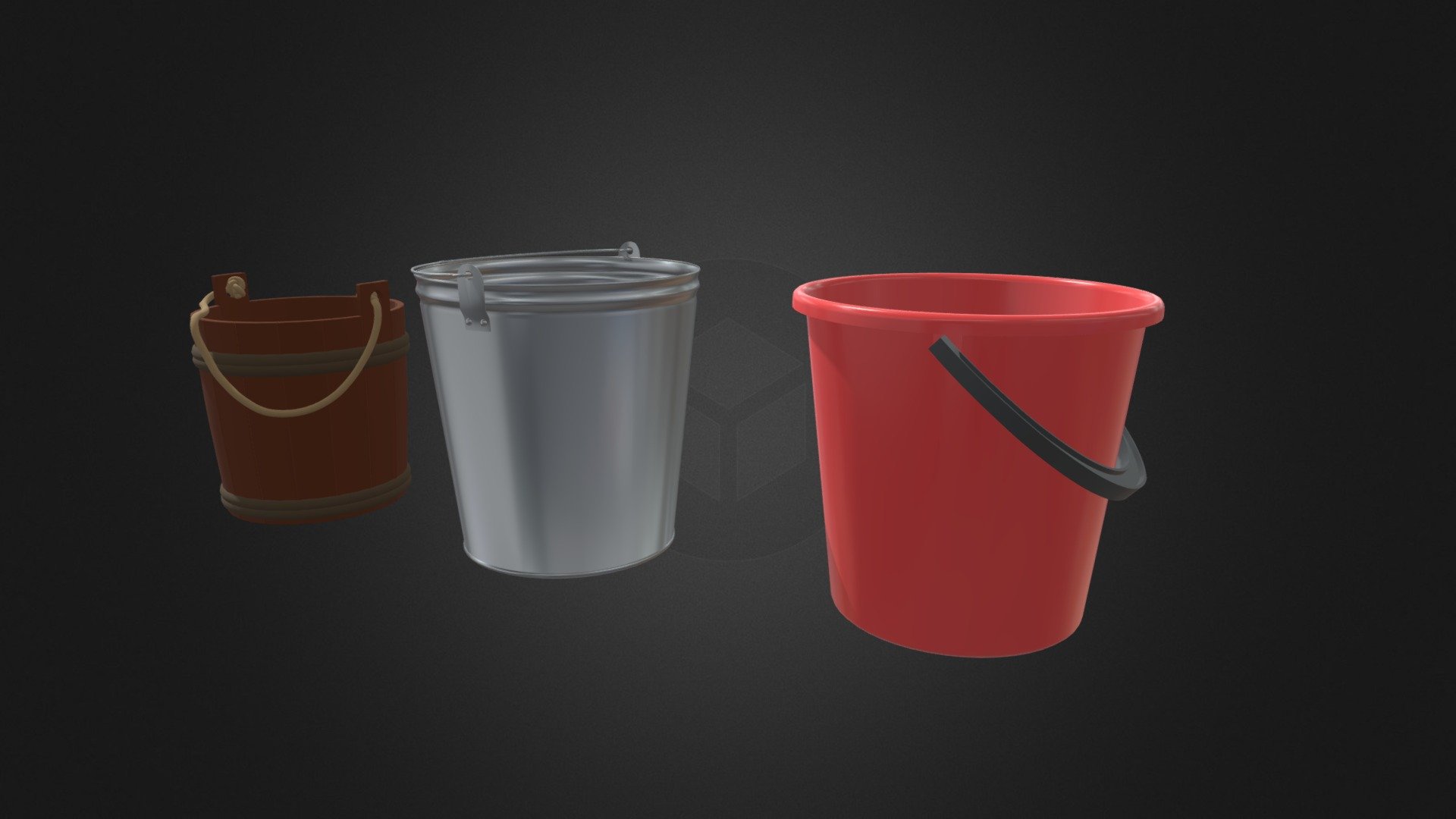 Bucket - Download Free 3D model by Konstsntin (@lom791) [2901e23 ...
