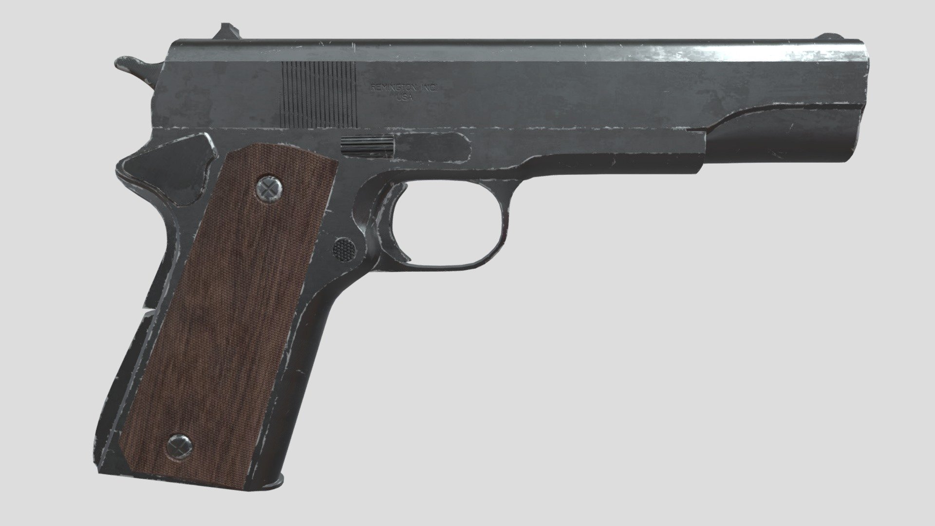 M1911 Pistol - 3D model by benj_handley [29023be] - Sketchfab