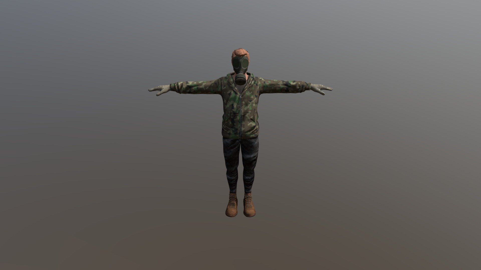 Man Character With Mask - 3D model by XENTech (@ecrinfurkan20) [2903635 ...