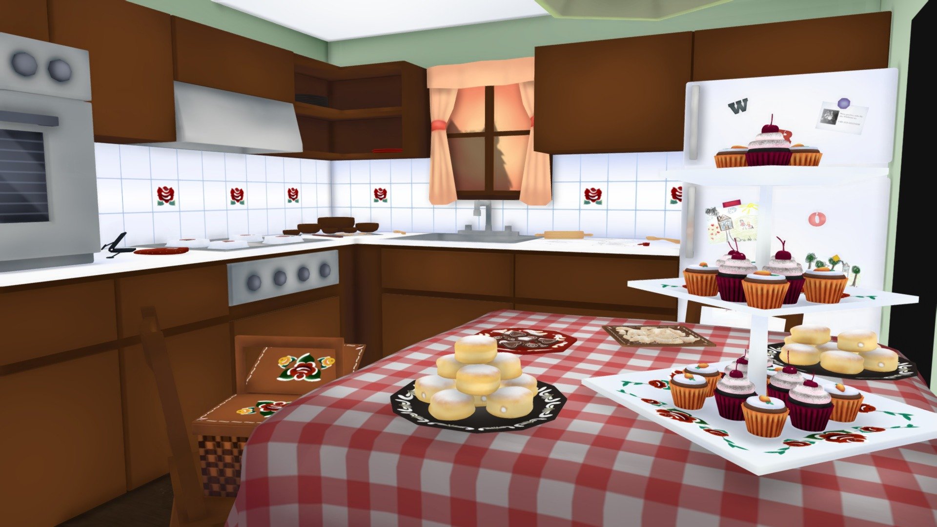 Red Riding Hood's Kitchen - 3D model by kaysigns [290379a] - Sketchfab