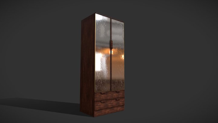 Wardrobe 3D models - Sketchfab