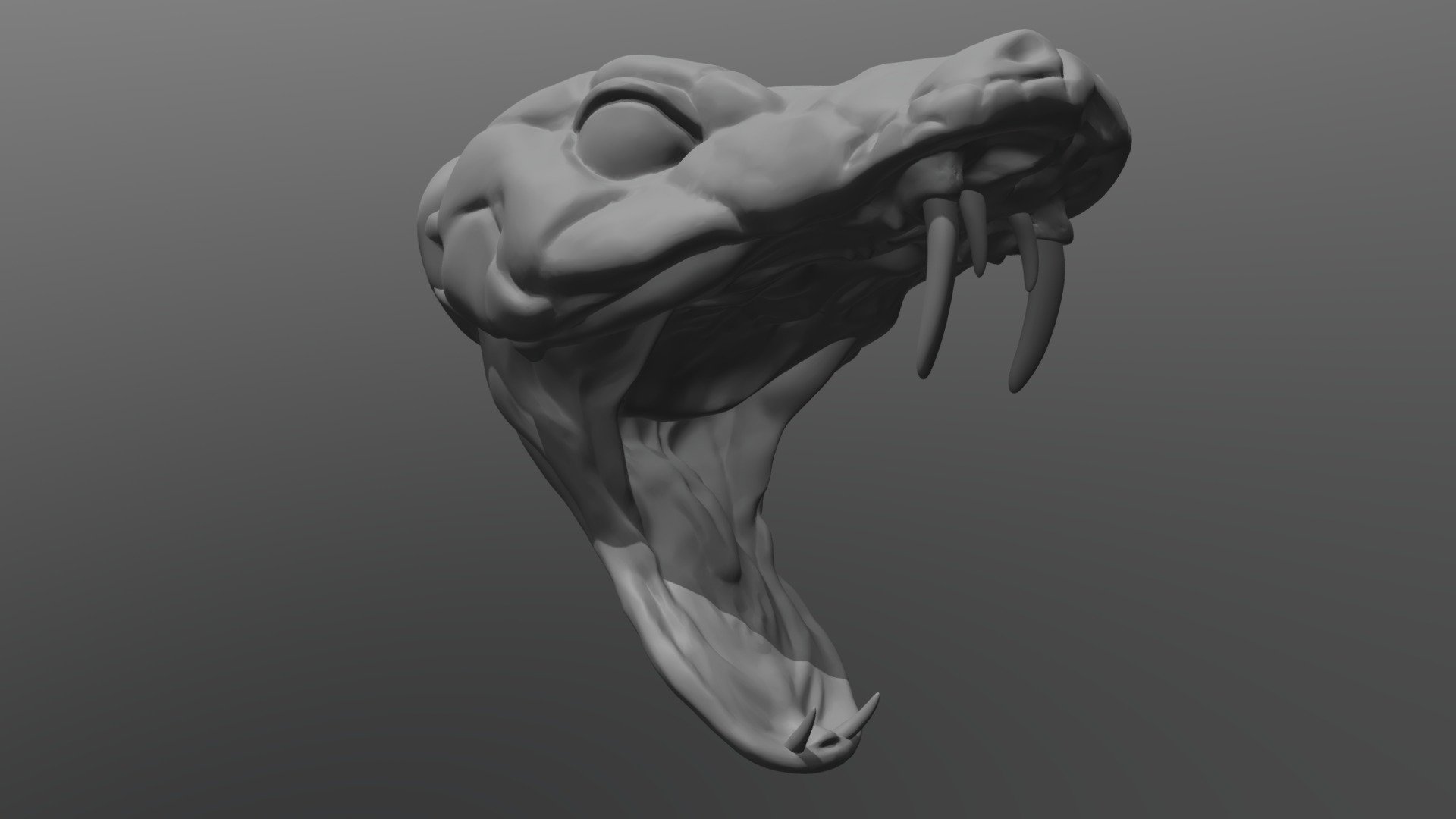Snake's for reference quick sketch - 3D model by Loryen [290404b ...