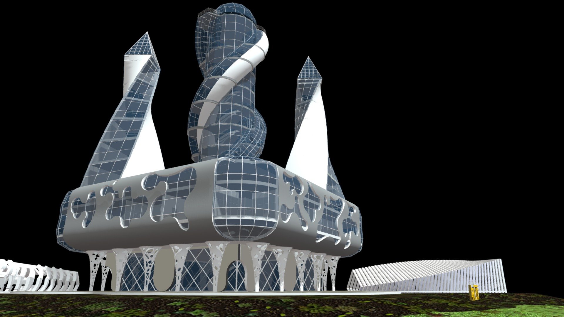 ORGANISK PARAMETRISK ARKITEKTUR - 3D model by . (@grouparkitektonorge ...