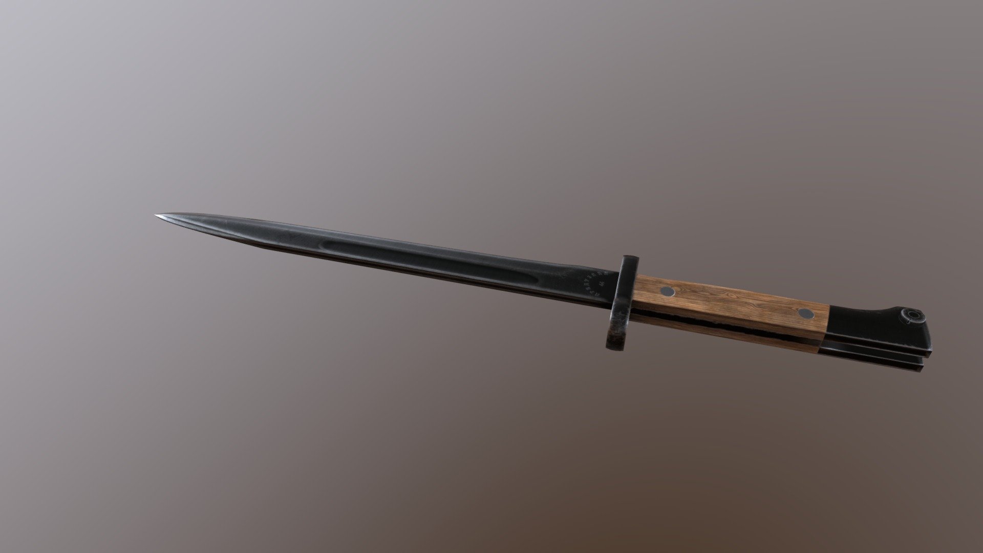 M48 bayonet - Download Free 3D model by luka.macurov [29049b9] - Sketchfab