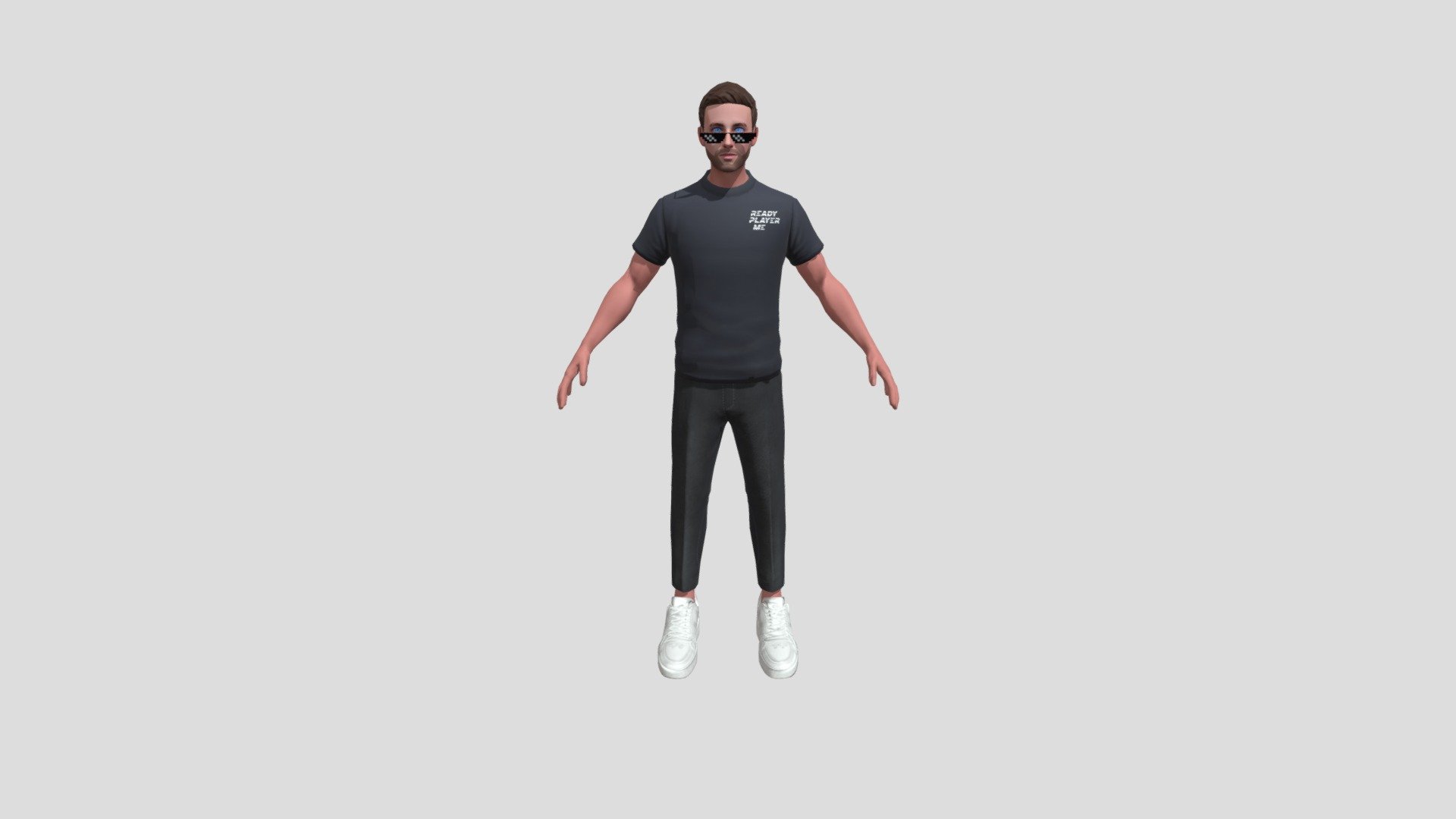 King Dab Ready Player Me Avatar - Download Free 3D model by KingDab ...