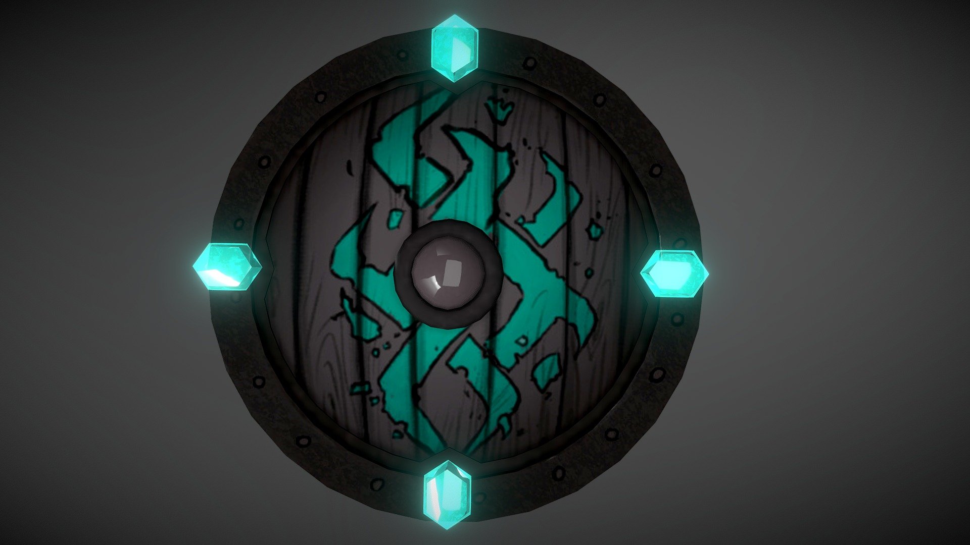 Undead Shield - 3D model by Elena Yankova (@eliyankova) [2908222 ...