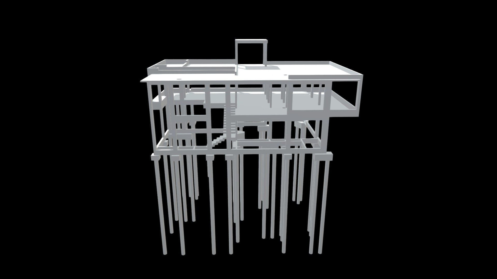 RESIDÊNCIA GF - Download Free 3D model by mauriciocaberlon [290a0cf ...