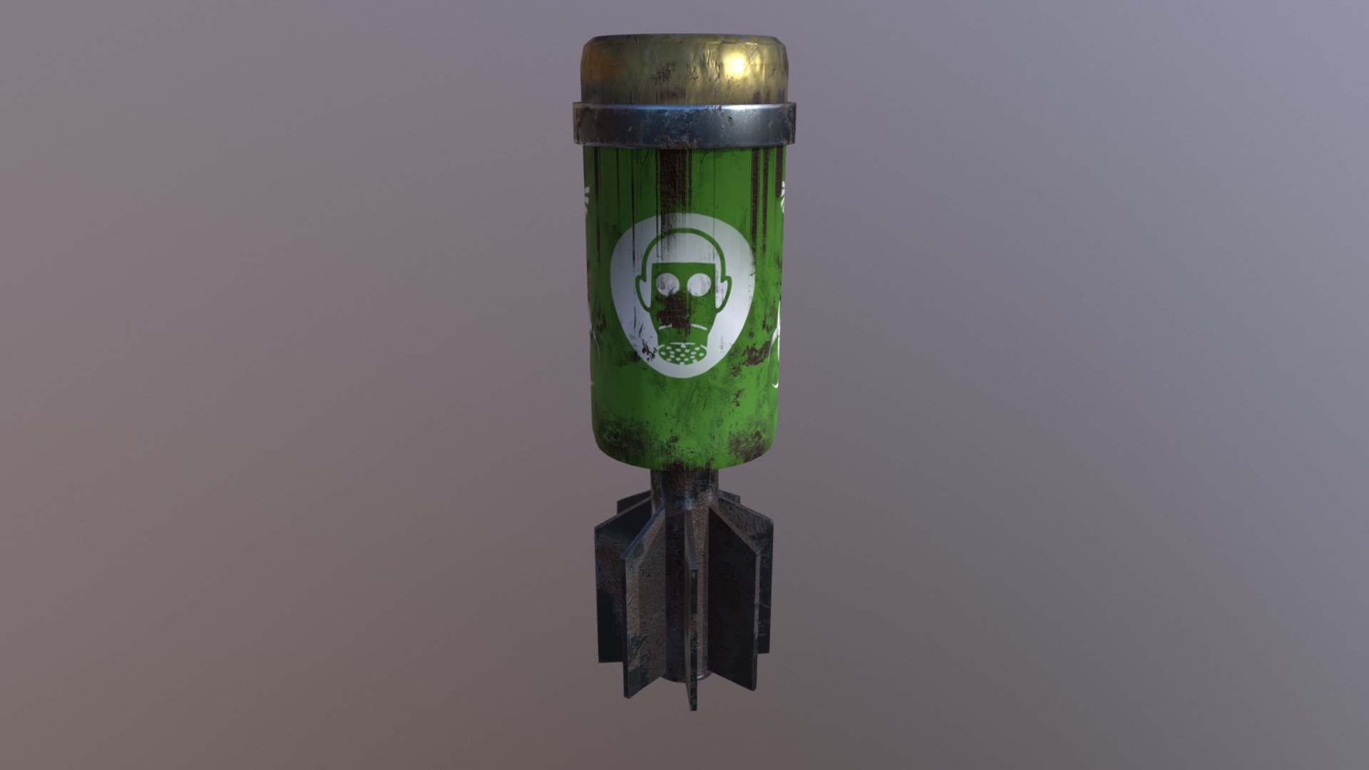 40k Normal Mortar Shell - Toxic - 3D model by speckysimon [290fb0e ...