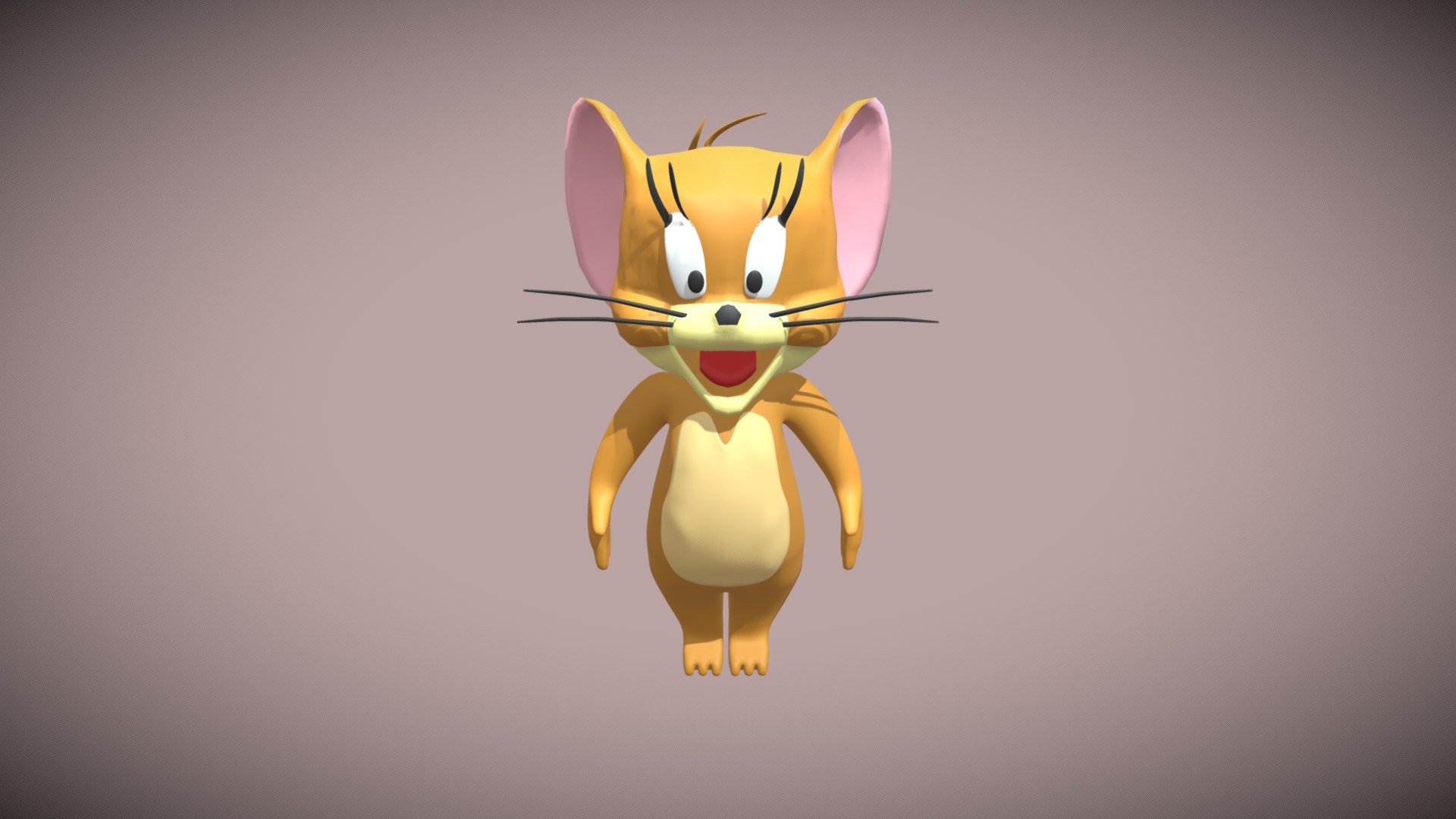 Jerry - Download Free 3D model by BenAissa_Karim [290fc84] - Sketchfab