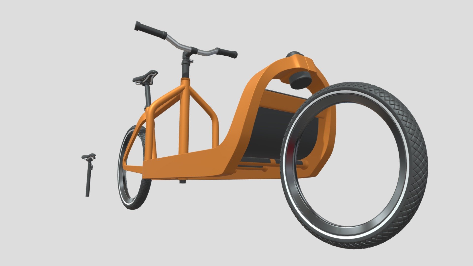 Cargo Bike (WIP-2) - 3D model by VIS-All-3D (@VIS-All) [29100cd ...