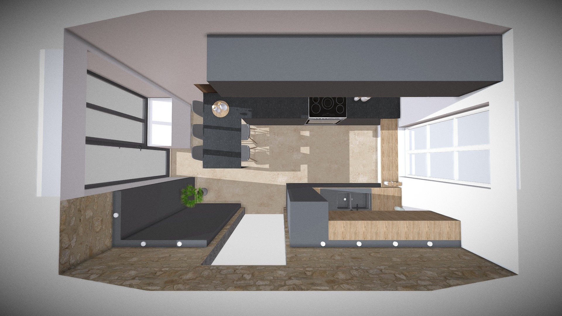 Vieux Bourg Cuisine - 3D model by Cosmopolitan Studio ...
