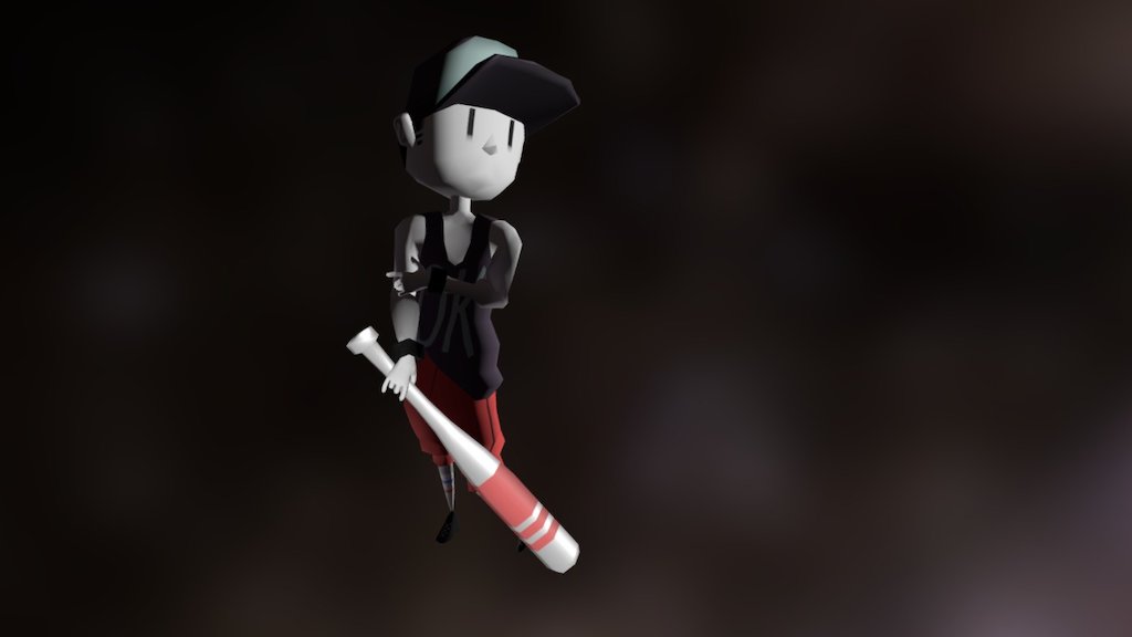 Batter - Download Free 3D model by Joshua Garrison (@joshuagarrison ...
