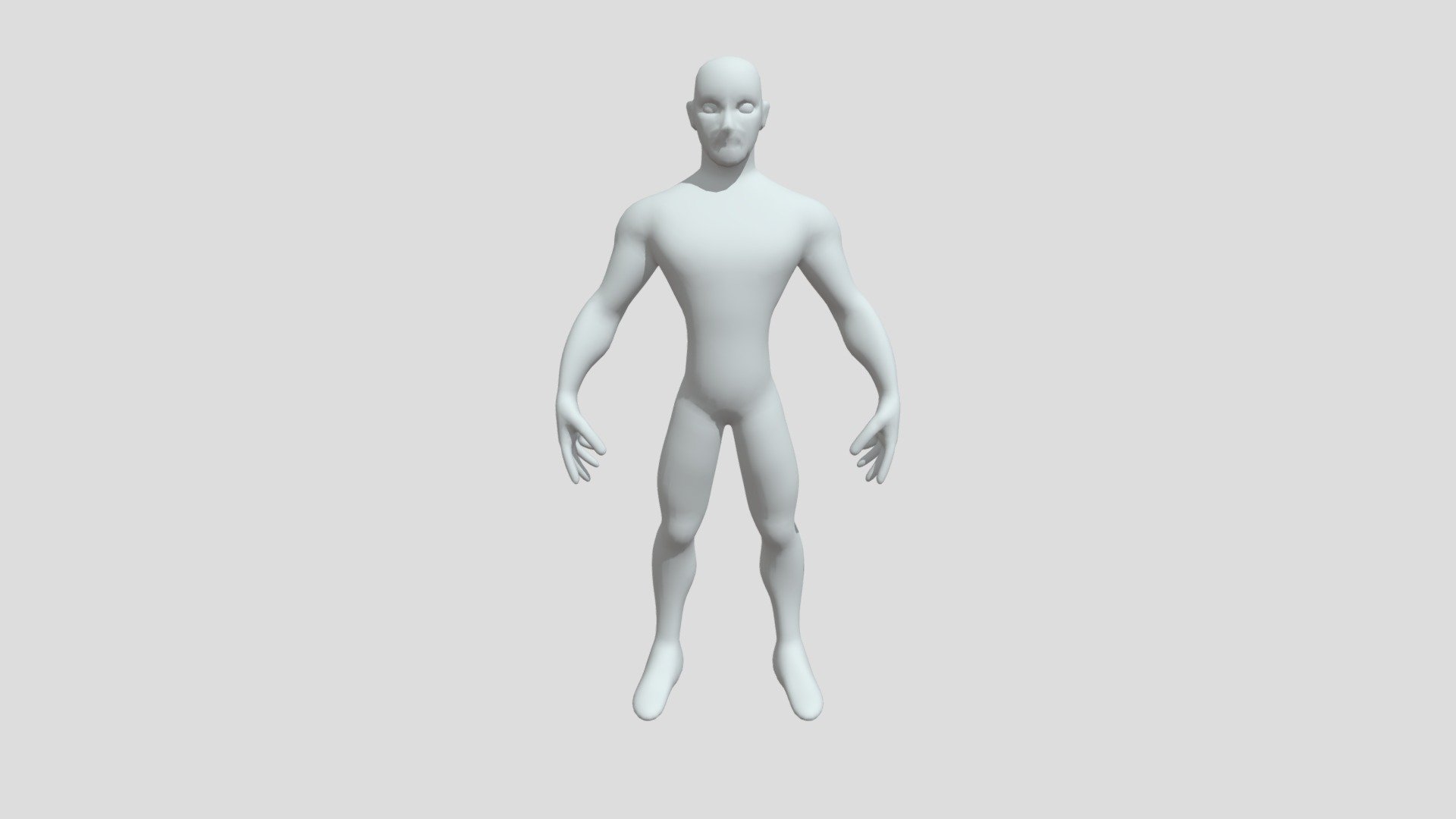 Stylized male base mesh - 3D model by cmhg19 [2917d9e] - Sketchfab
