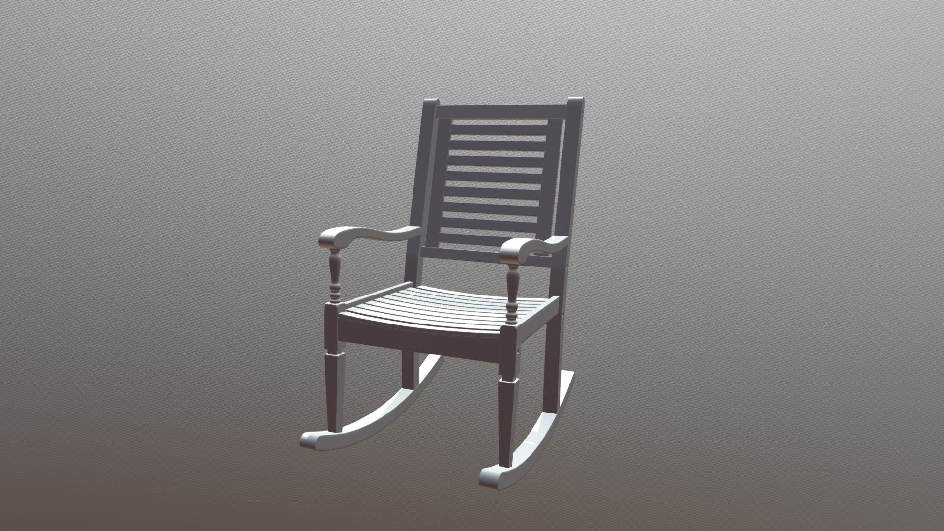 Rocking Chair - 3D model by Cuong Doan (@thecuong92) [2919c61] - Sketchfab