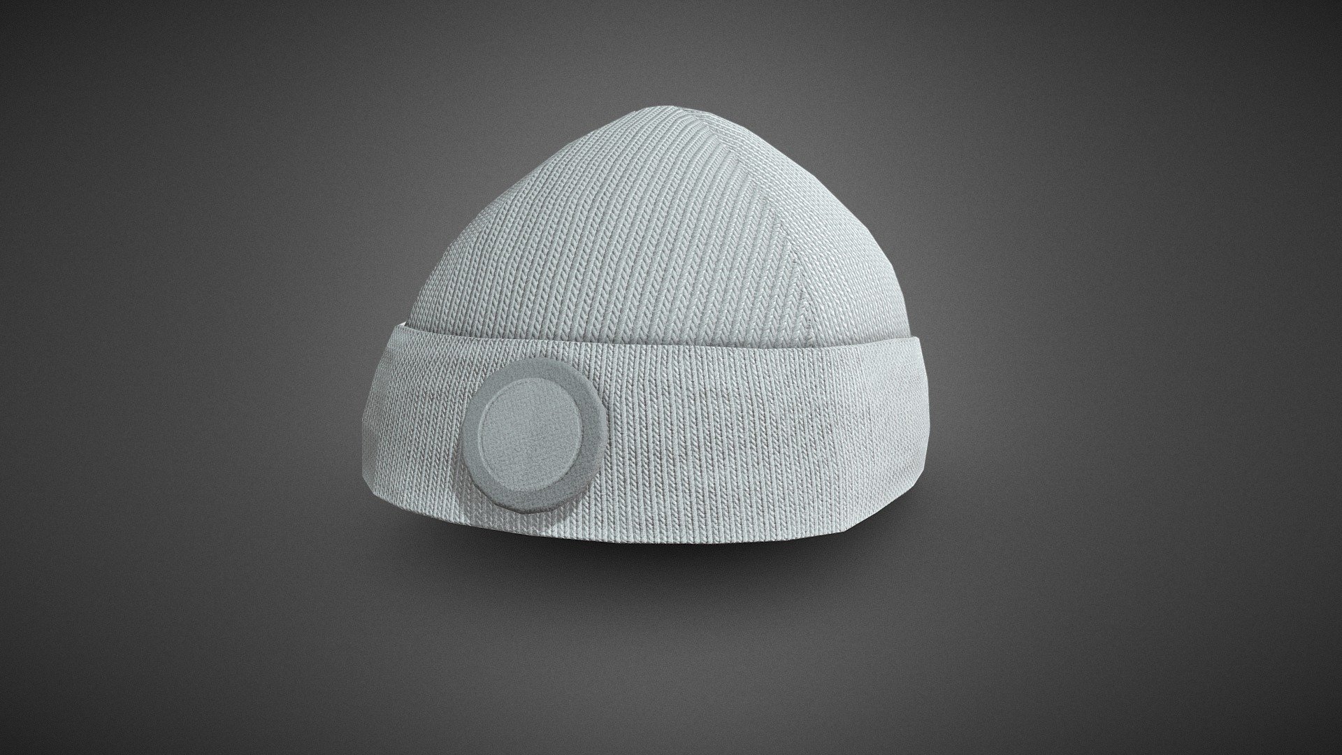 White Beanie - Buy Royalty Free 3D model by CG StudioX (@CG_StudioX ...