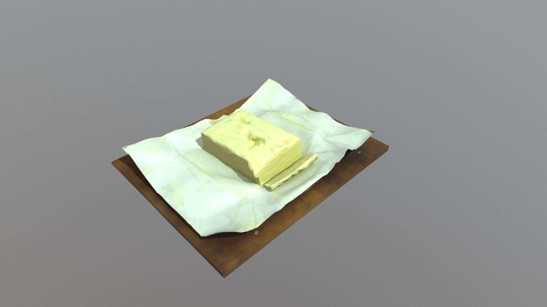 PB121 Butter Mid - Download Free 3D model by SCANIMAT [291b818] - Sketchfab