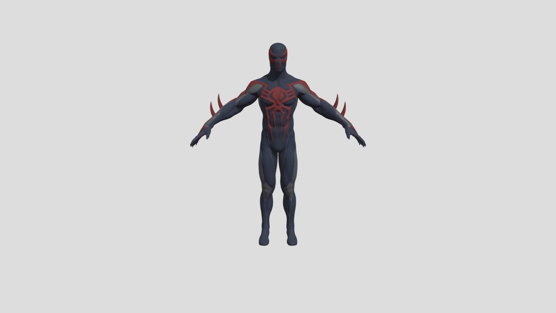 SPIDERMAN 2099 - Download Free 3D model by msmarvel78 [291c201] - Sketchfab