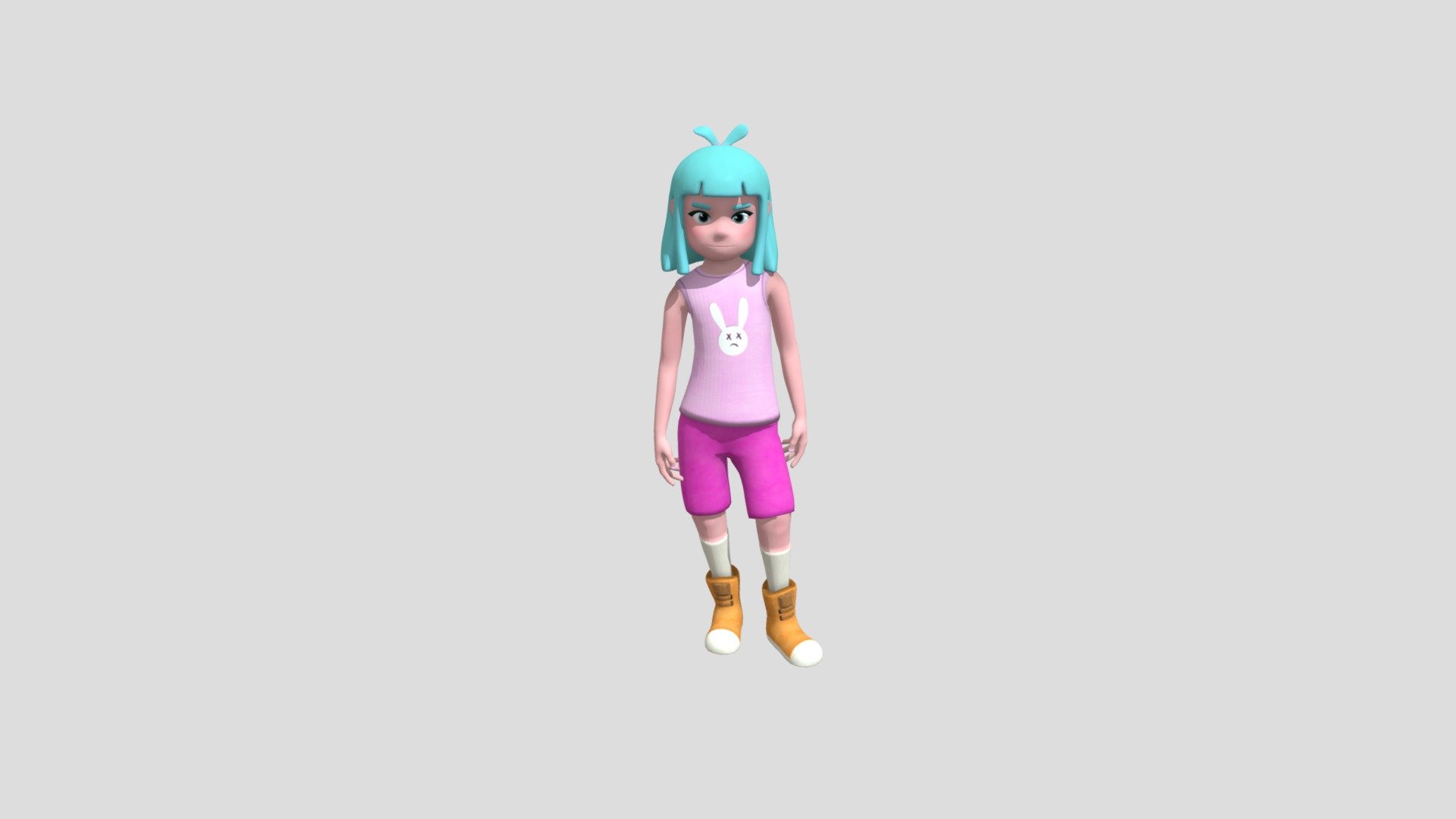 Happy - Download Free 3D model by p121228 [291c4db] - Sketchfab