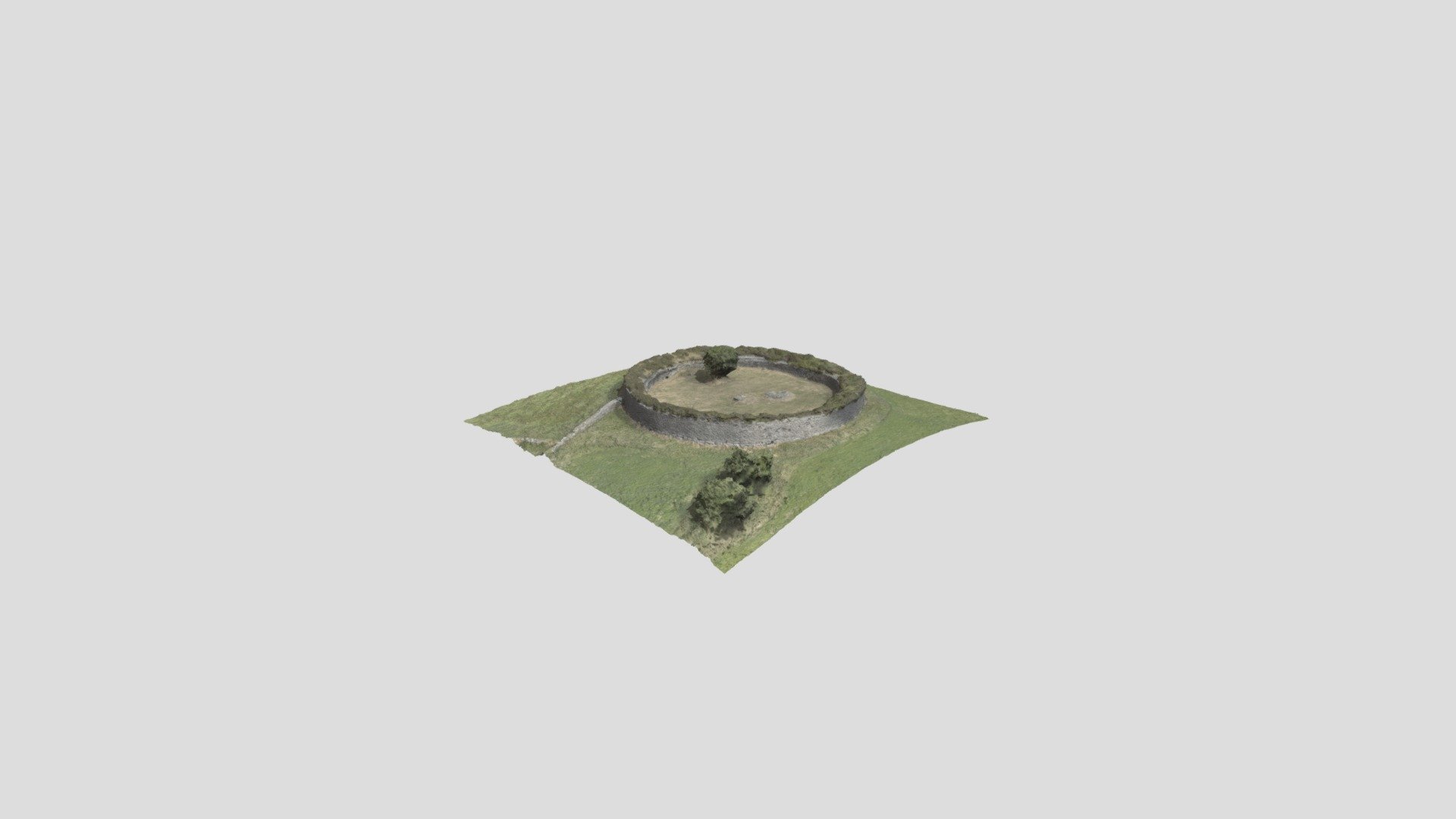 Kilcashel Stone Fort - 3D model by FourthDimension [291e4de] - Sketchfab