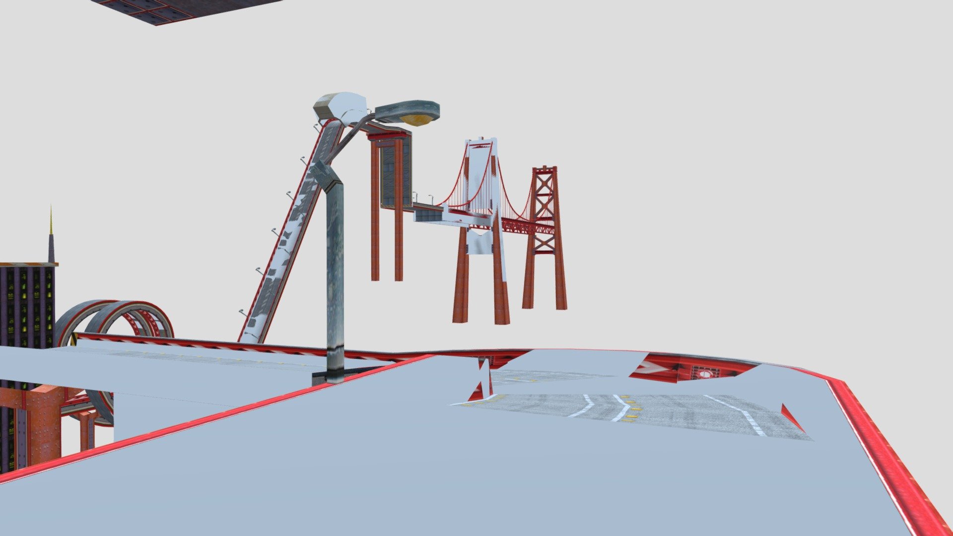 Radical Highway - 3D model by Polygonal_64 (@LegoshiFan) [291eb21 ...