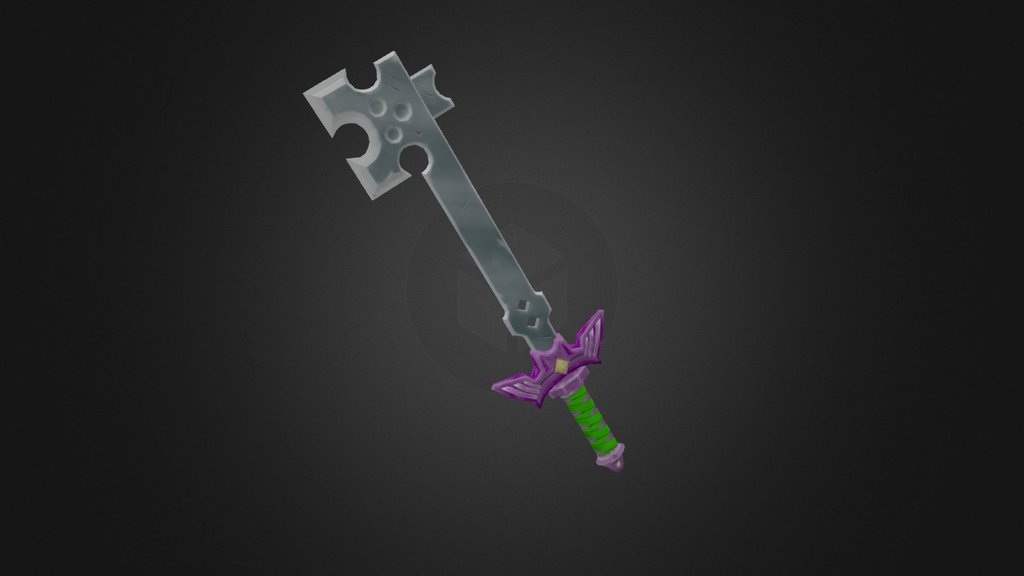 Master Keyblade - 3D model by captianchapels [291fab4] - Sketchfab