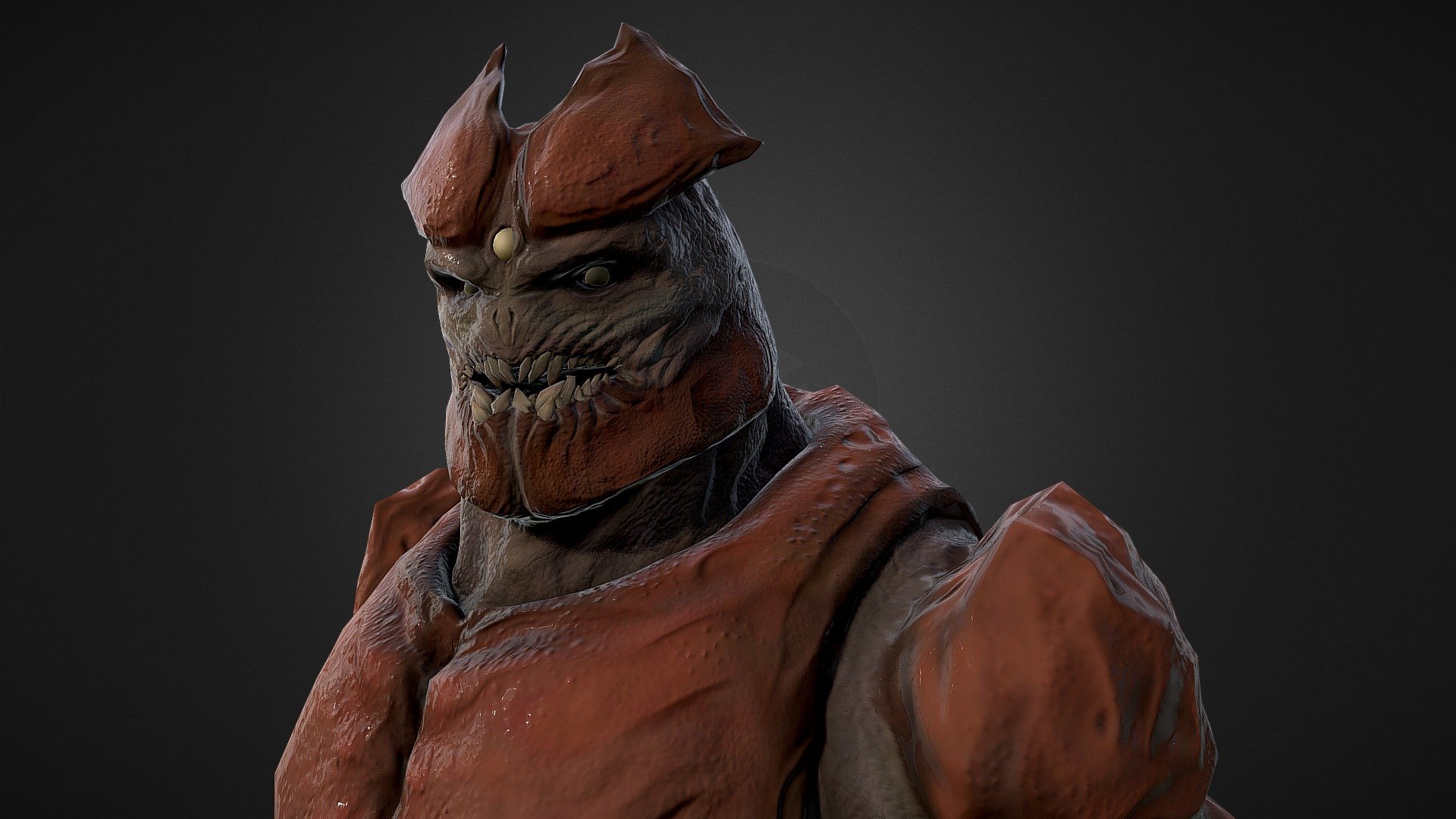 Monster Sculpt - 3D model by Duncan Reed (@duncanreedart) [292006c ...