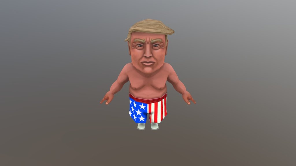 Trump 04 - 3D model by Ejaw [292039d] - Sketchfab