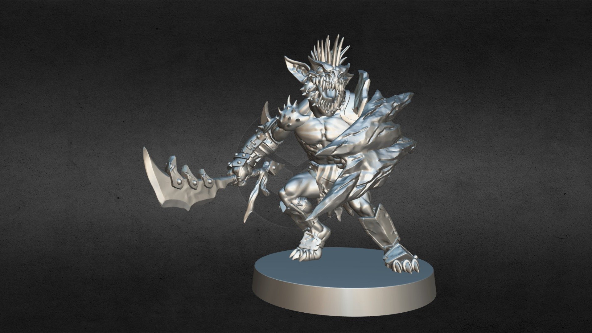 Sword & Sorcery - Hobgremlin Enemy - 3D model by Ares Games (@aresgames ...