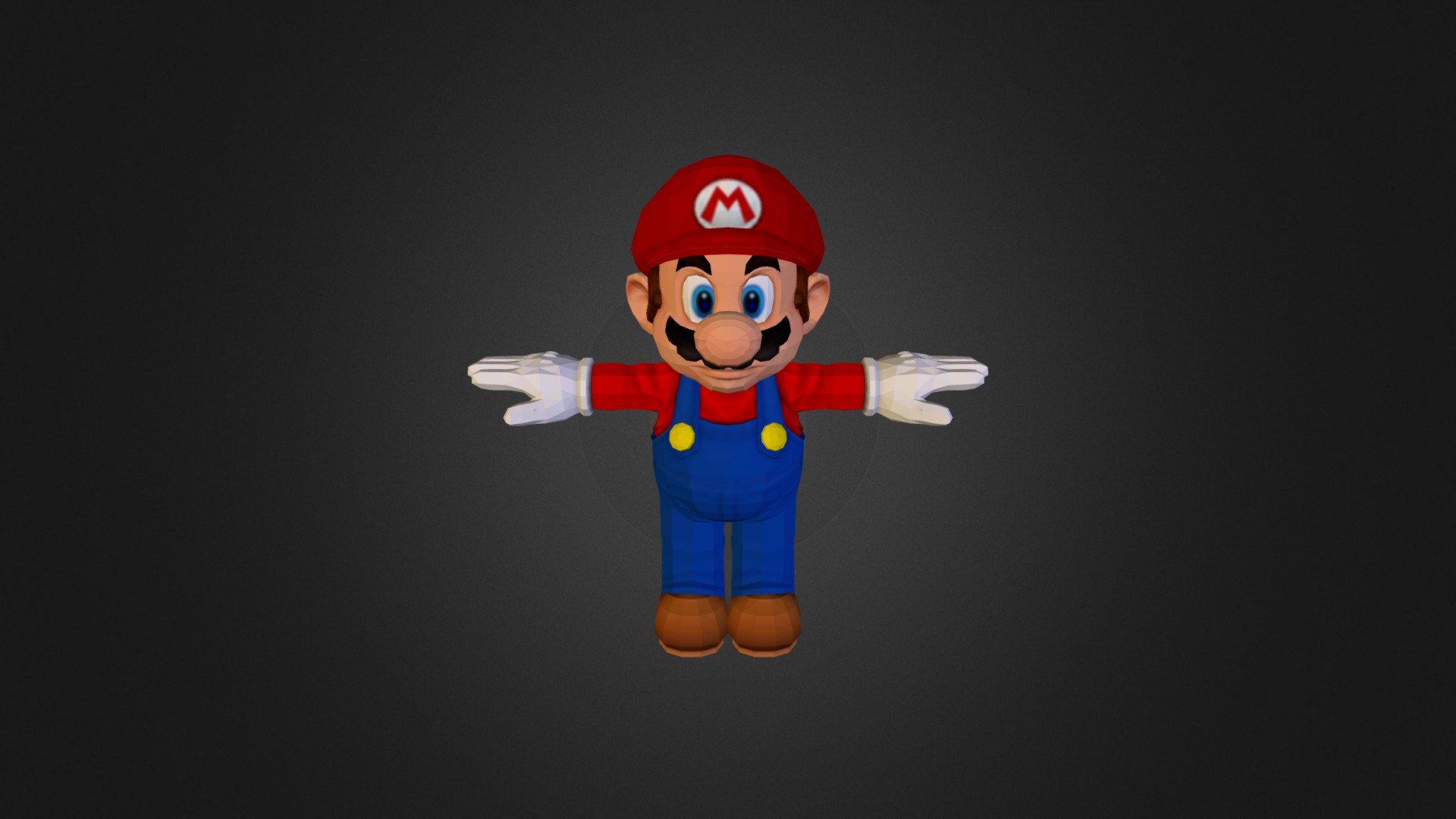 Mario - 3D model by awesomesonic [2921a0f] - Sketchfab