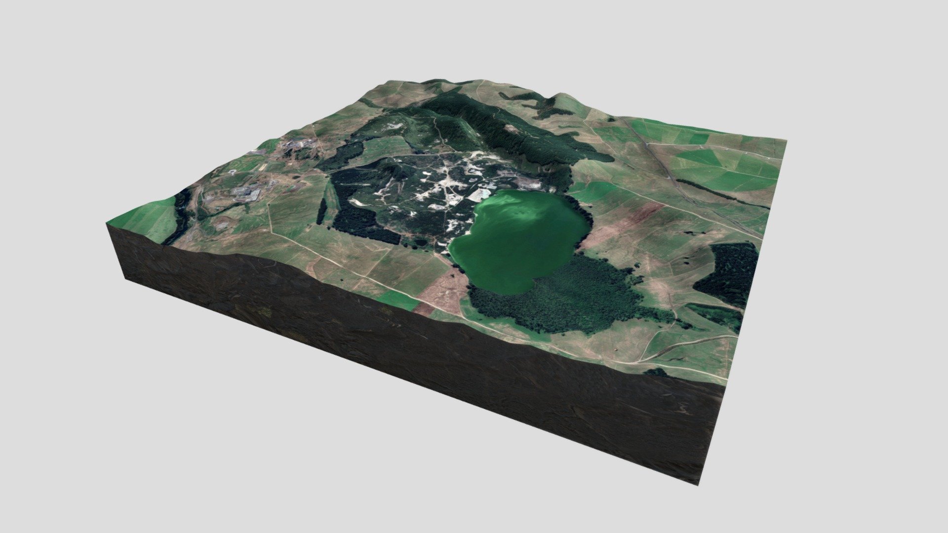 Lake Rotokawa, New Zealand - 3D model by GeoScope3D [2921c80] - Sketchfab