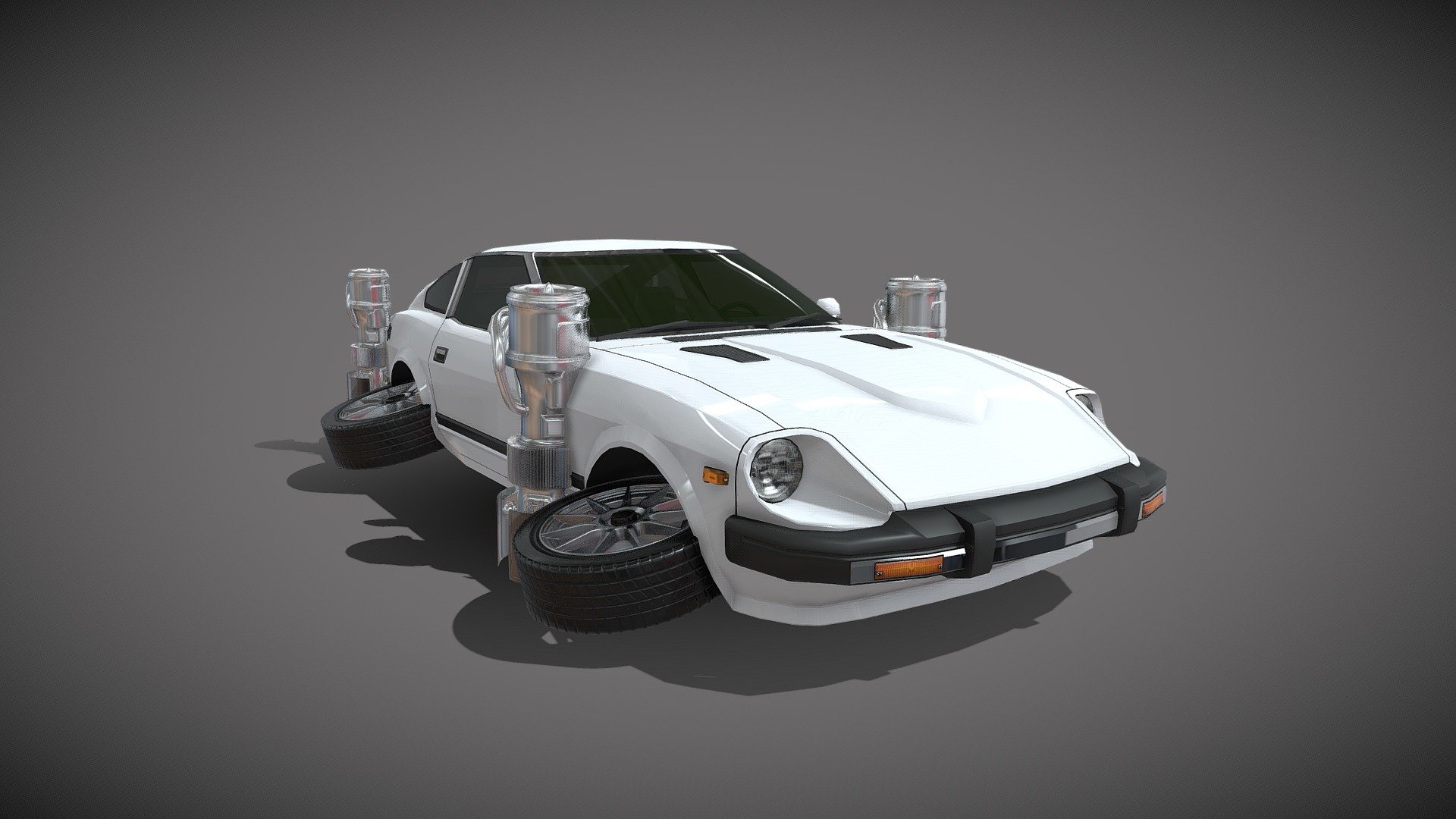 Flying UFO Car - 3D model by Lexaan (@DeadlyNoob) [2924e30] - Sketchfab