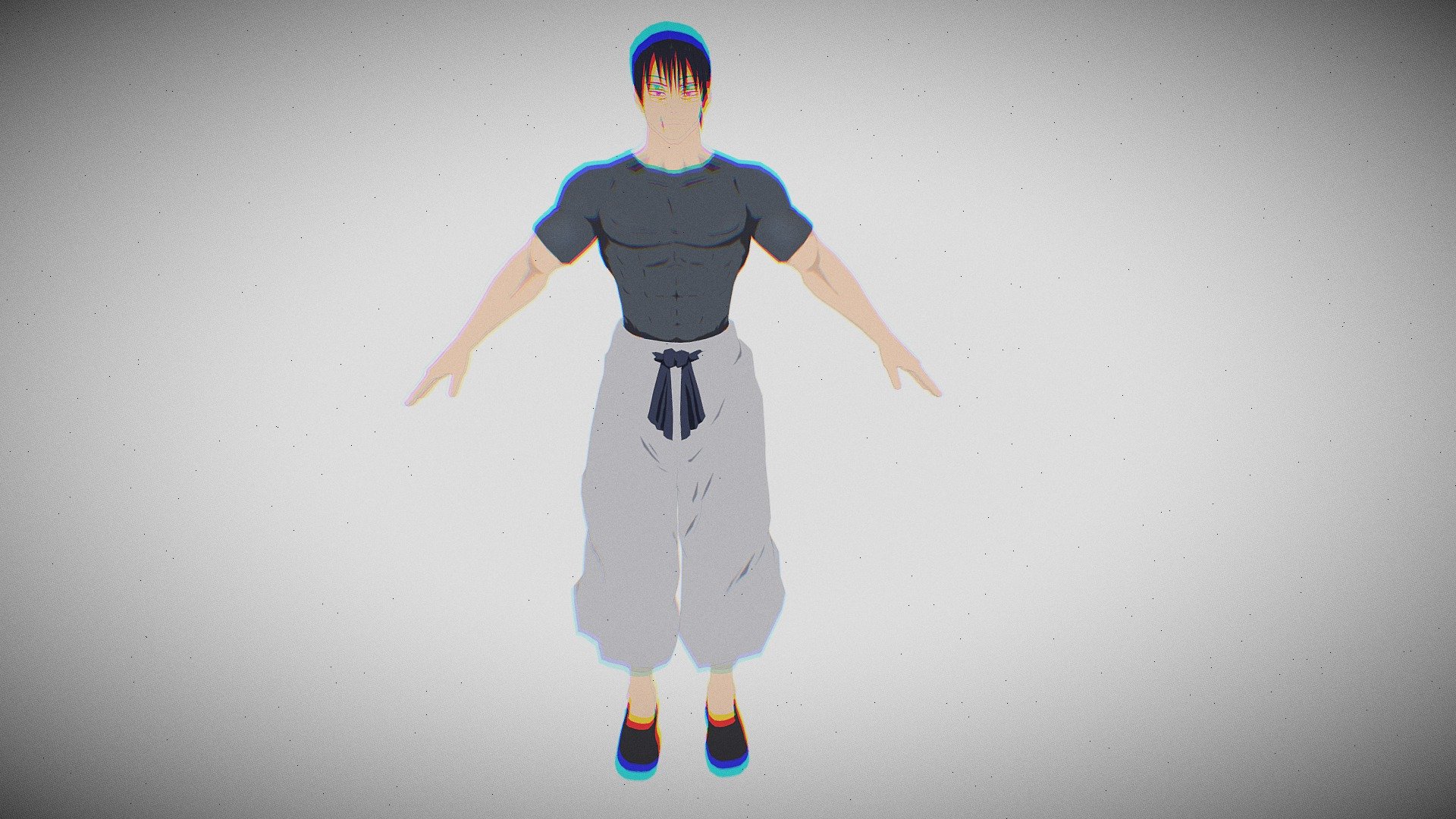 Toji Fushiguro - Jujutsu Kaisen - 3D model by baguswize [2926688 ...