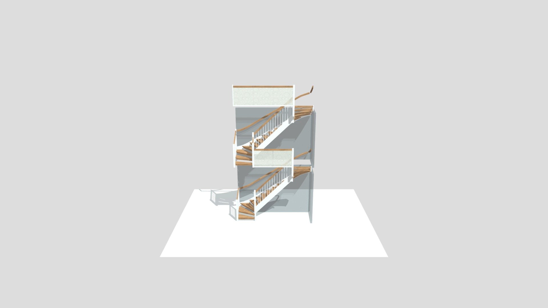1-8 Salvi med Erle retur - 3D model by Tydal Trappefabrikk AS ...