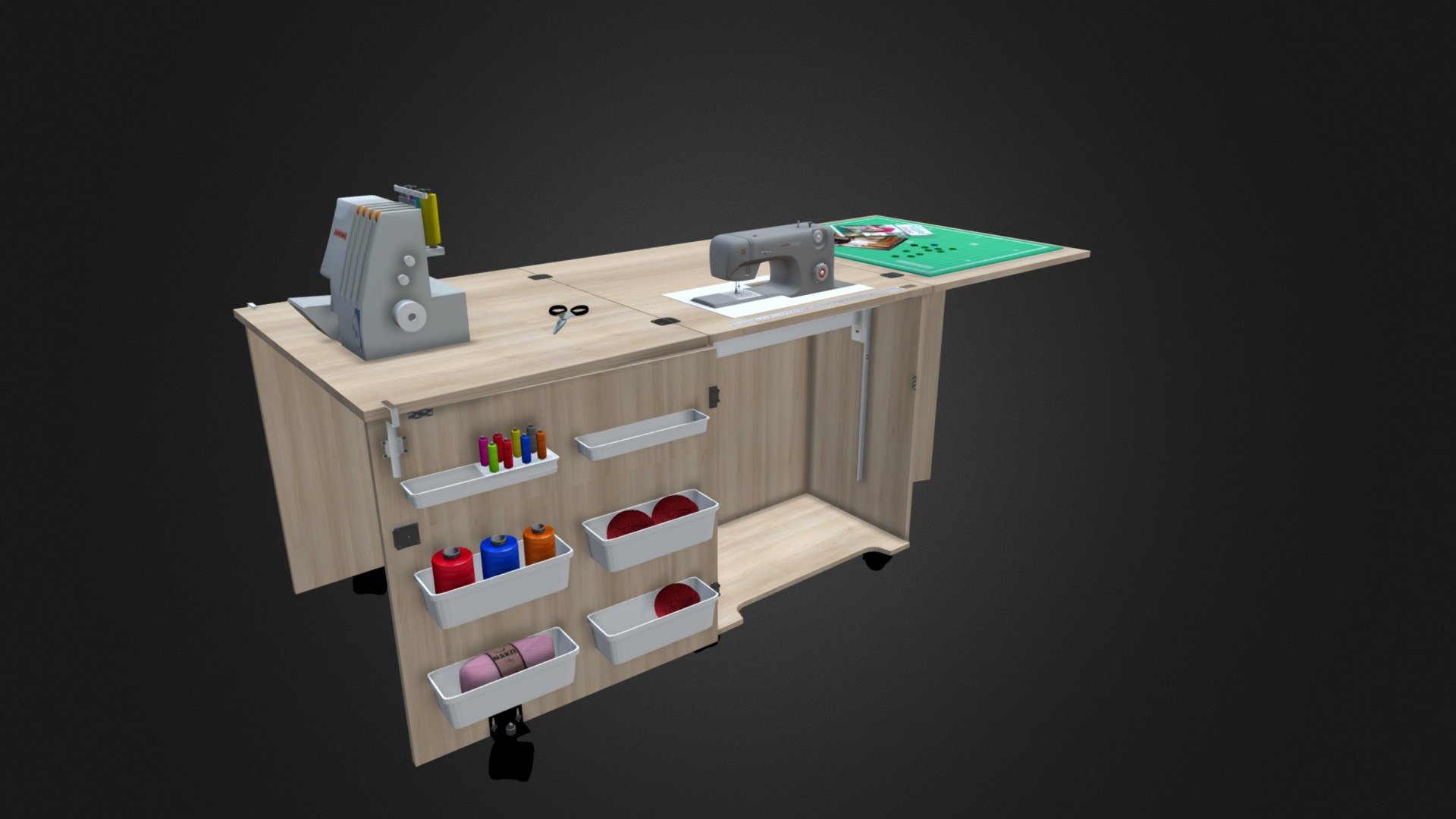 sewingtable Comfort 1Q+ - Download Free 3D model by Timophey [2929dcf ...