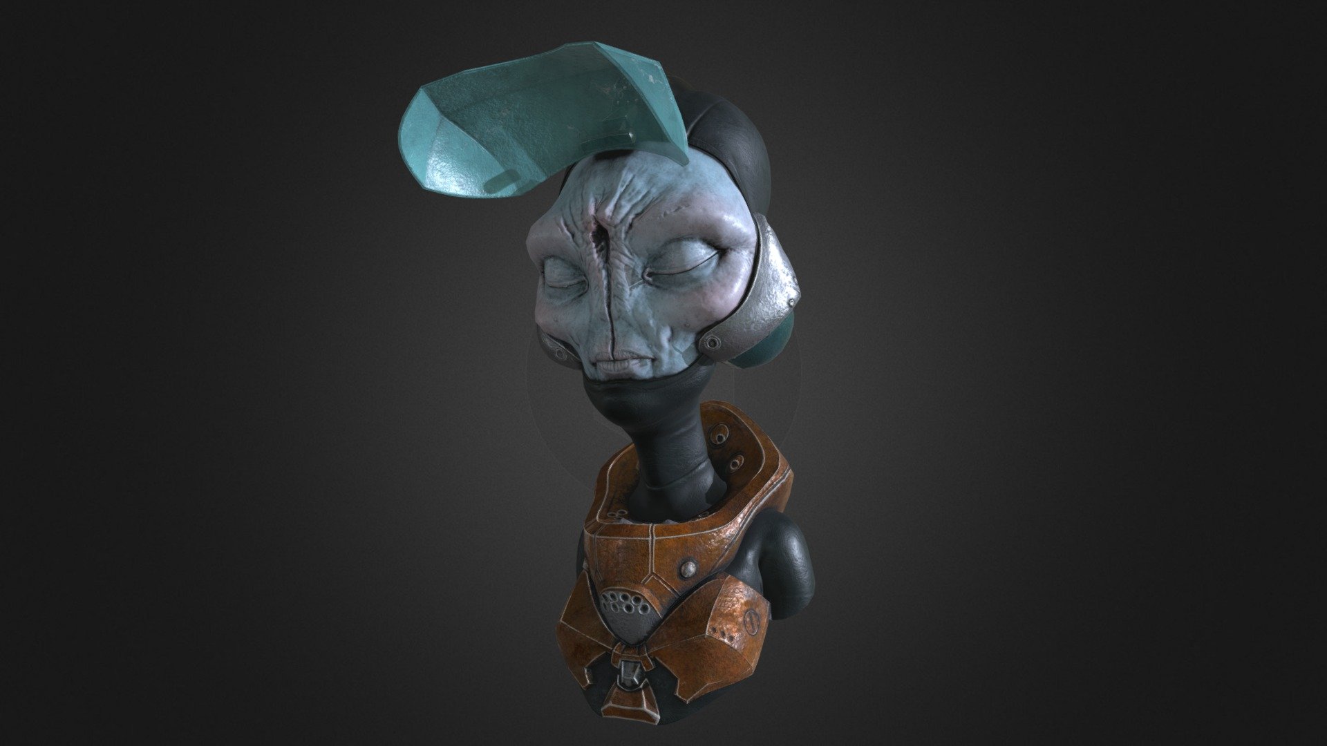 Game Asset - Alien - 3D model by Sophie Stenger (@Asterrel) [292a8e1 ...