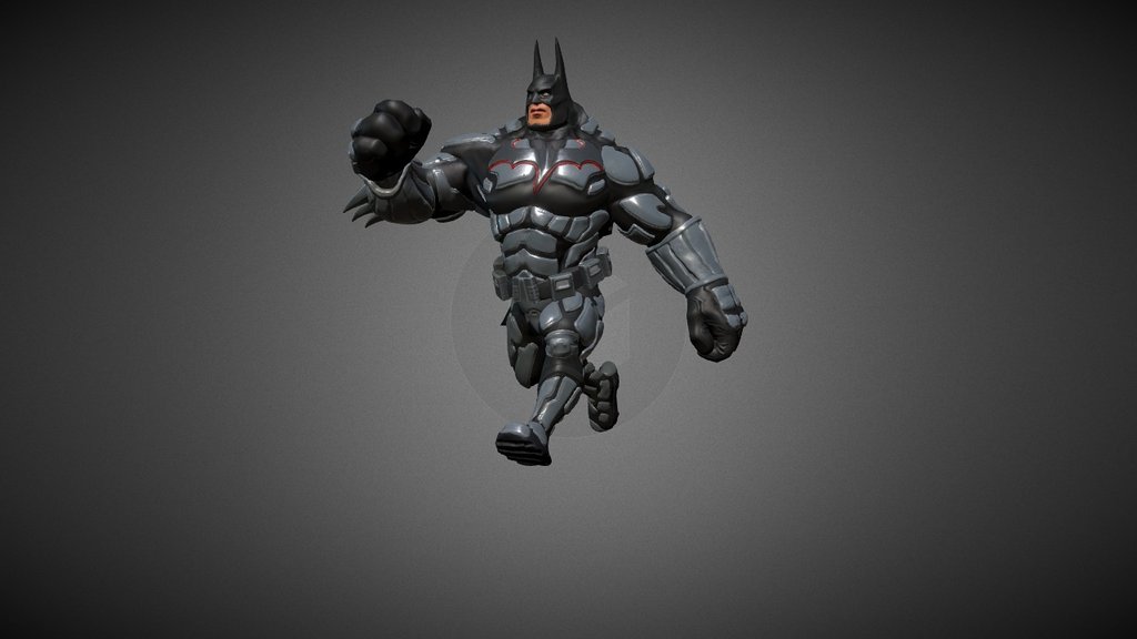 Batman running animation - 3D model by nikohard [292aa4c] - Sketchfab