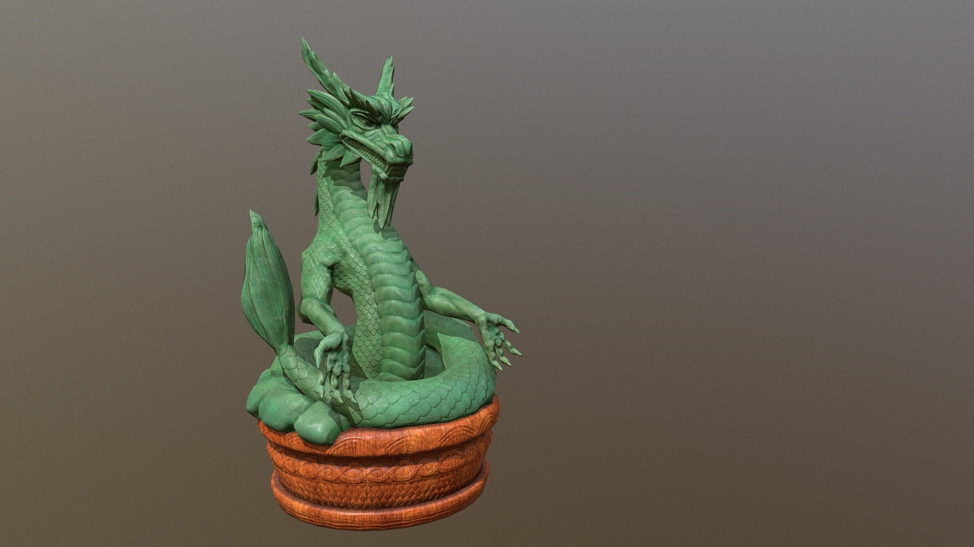 Dragon Statue - Download Free 3D model by bubas137 [292b01a] - Sketchfab