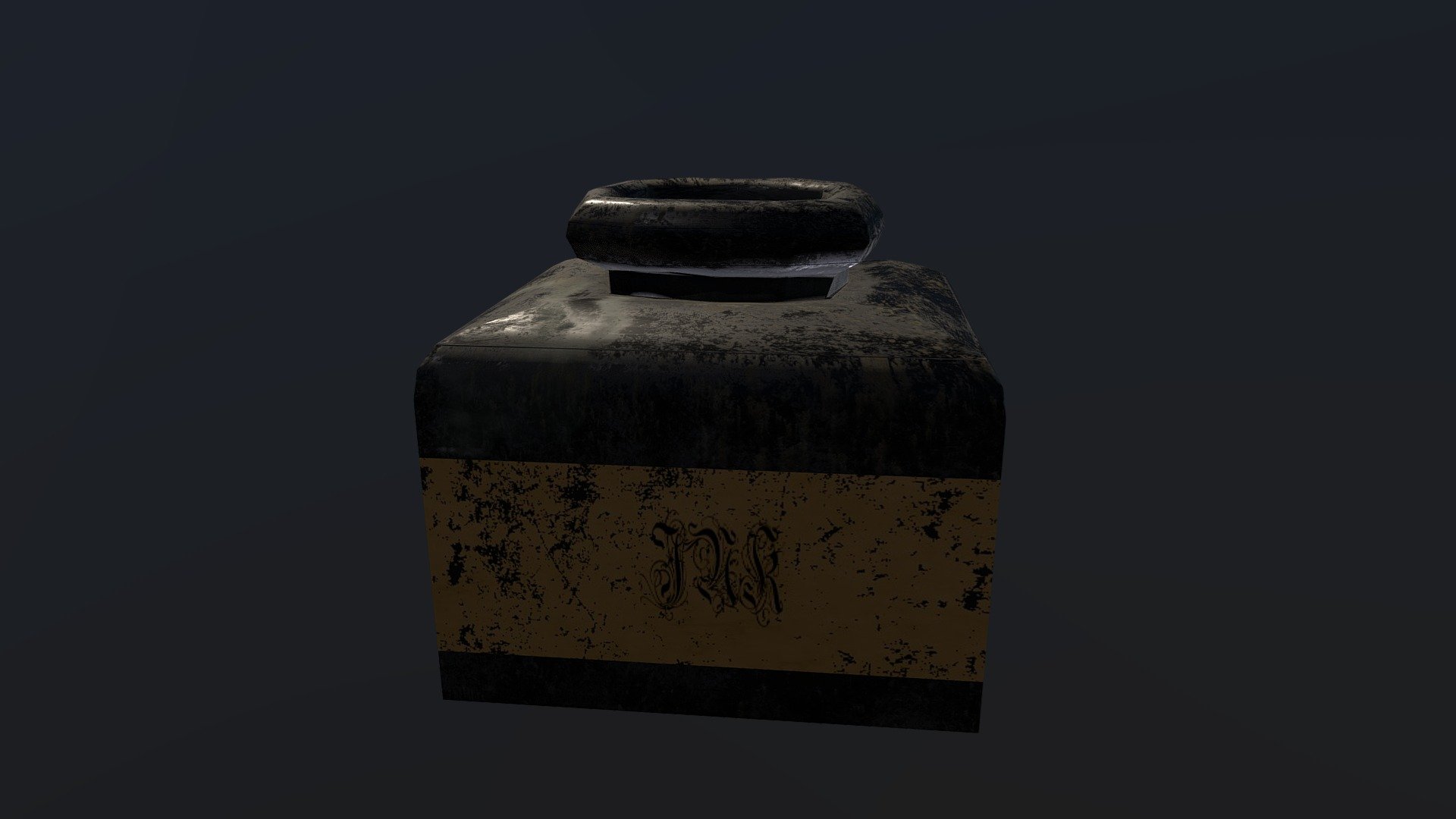 Medieval Ink Bottle - 3D model by Sebastian Trujillo Vega ...