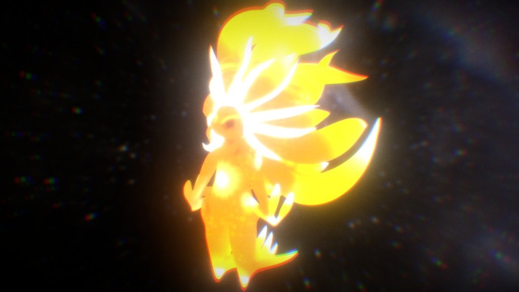 OC October 08 - Helia - 3D model by LithiumPolygon [292bdeb] - Sketchfab