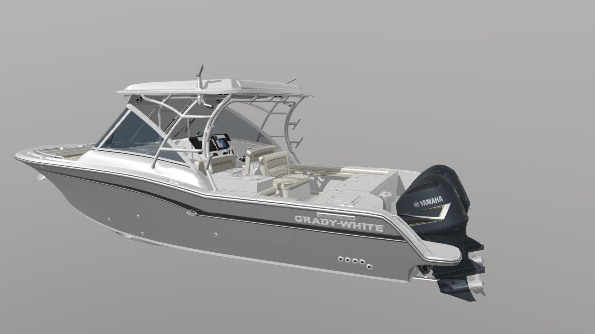 Grady White Freedom 325 - 3D model by Thomas (@sleipner) [292d864] - Sketchfab
