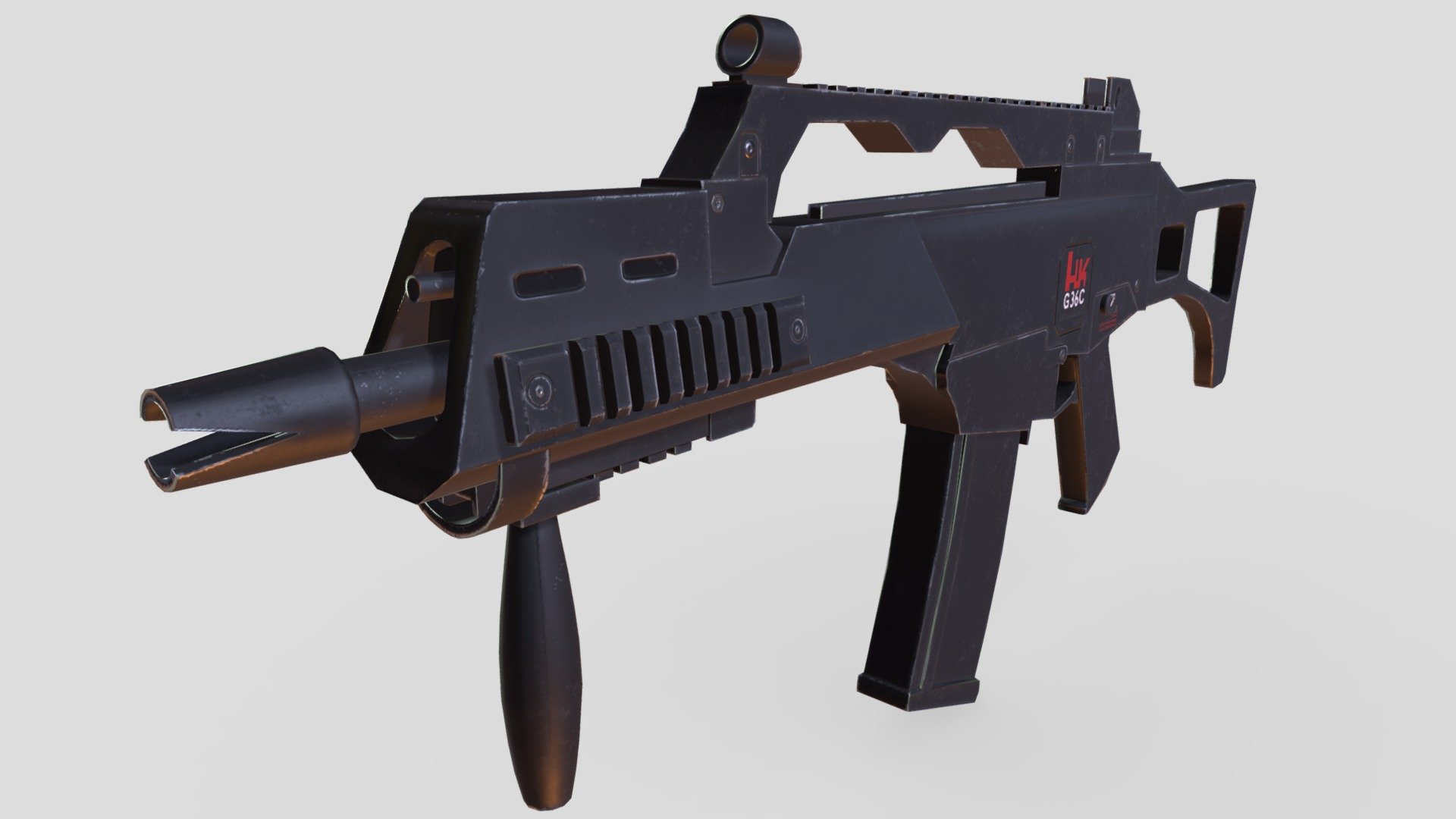 Heckler & Koch G36C - 3D model by Muffin_one [293236a] - Sketchfab