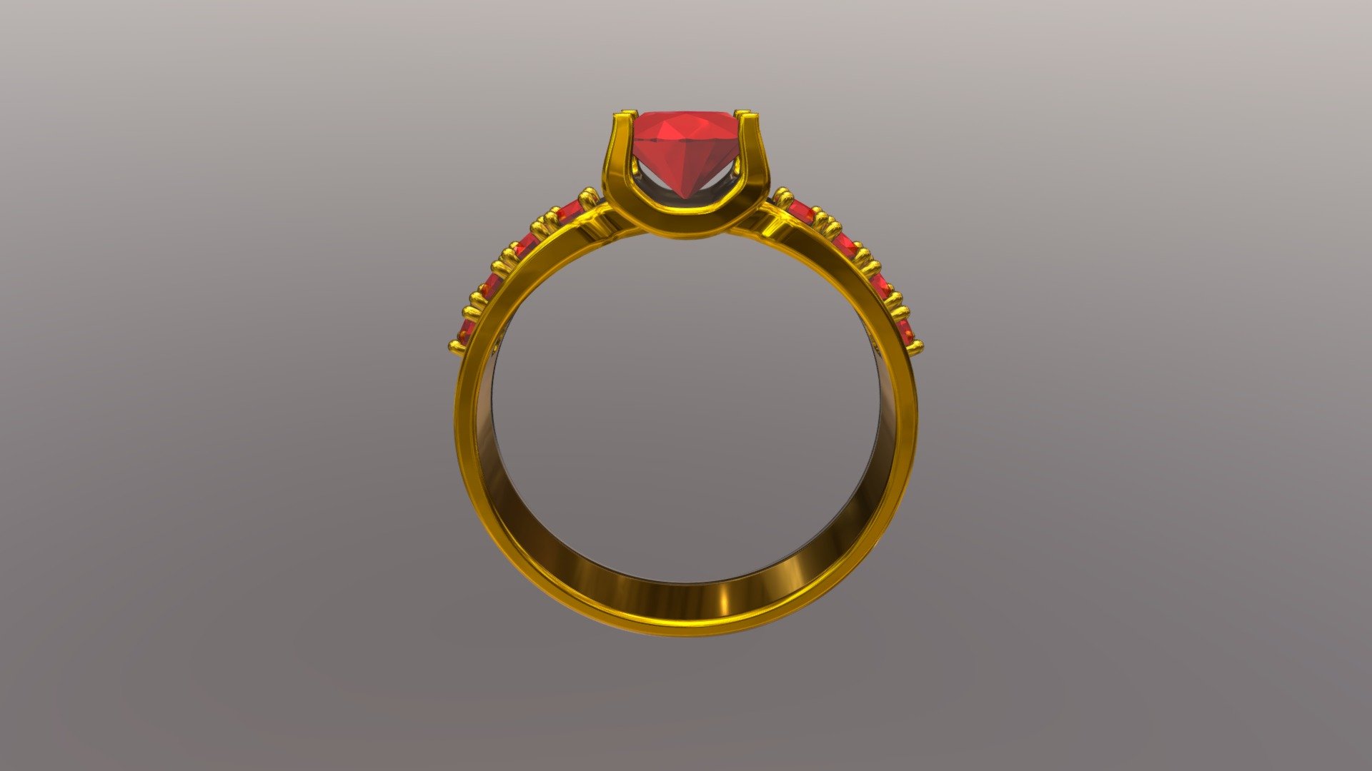 4 Prongs_ Engagement Ring_ Export - Download Free 3D model by Tun.Htet ...