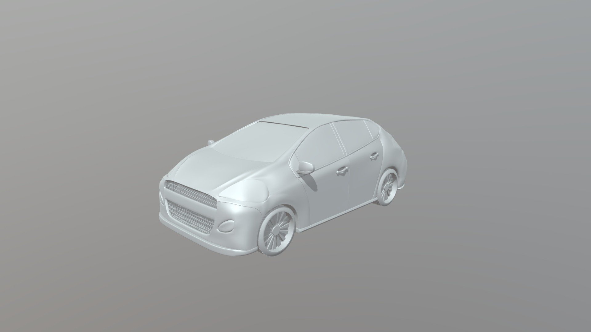 Basic Car Model - 3D model by ramijmallick [2933932] - Sketchfab